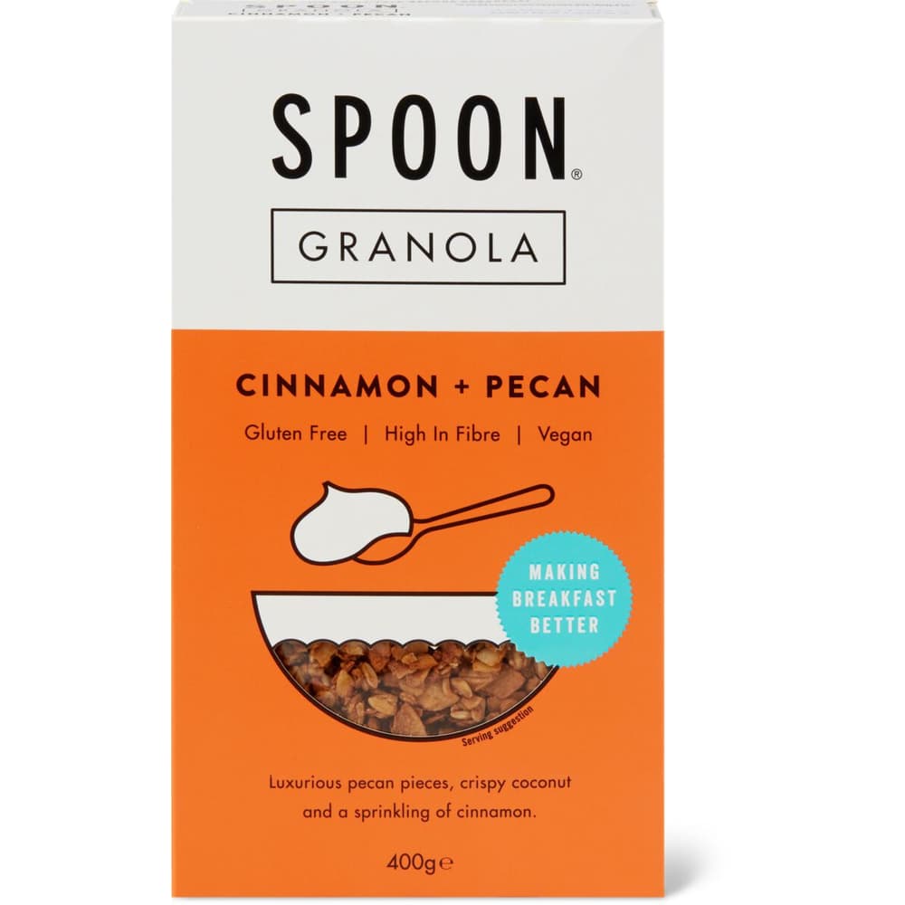 Spoon · Granola · cinnamon - Pecan • Migros