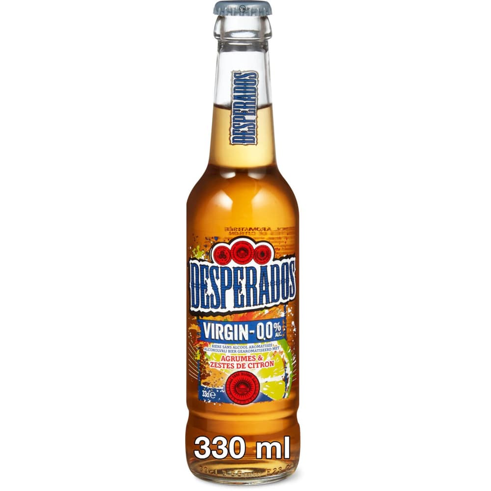 Desperados · Virgin 0.0% · alkoholfrei • Migros