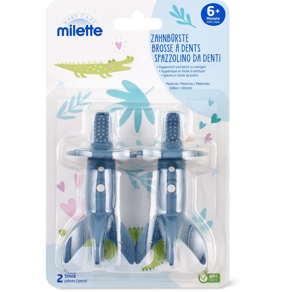 Milette · Milette Zahnbürste 2Stk. • Migros