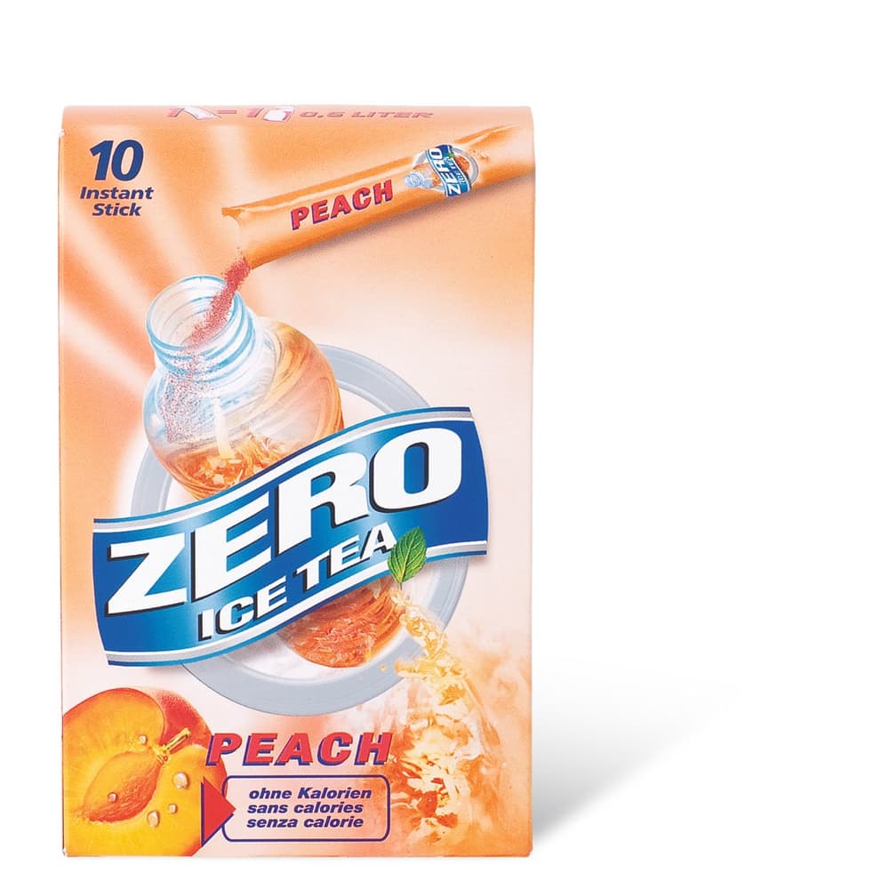 Ice Tea Zero · Iced tea powder · Peach • Migros