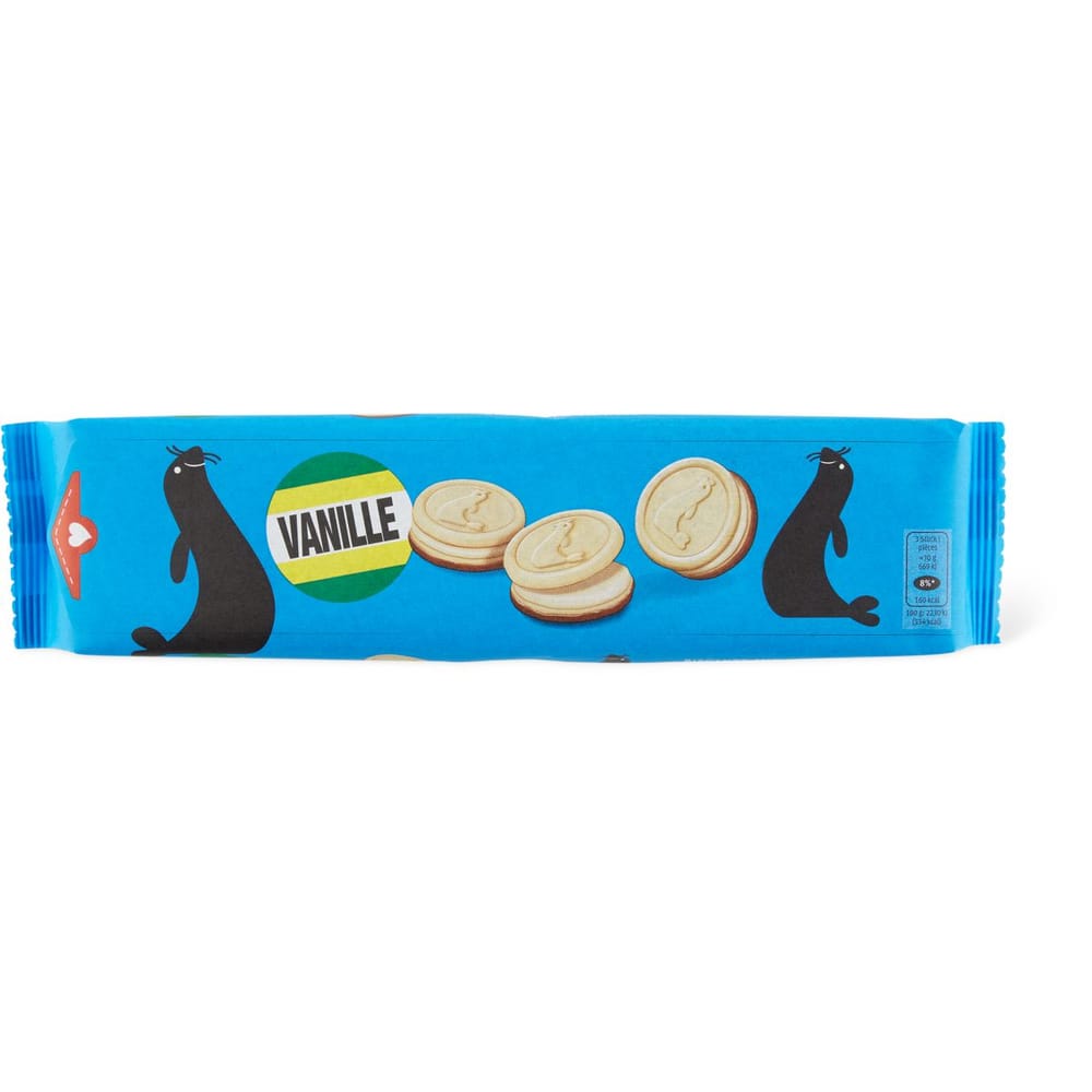 Biscuits fourrés à la crème à la vanille · Vanille • Migros Online