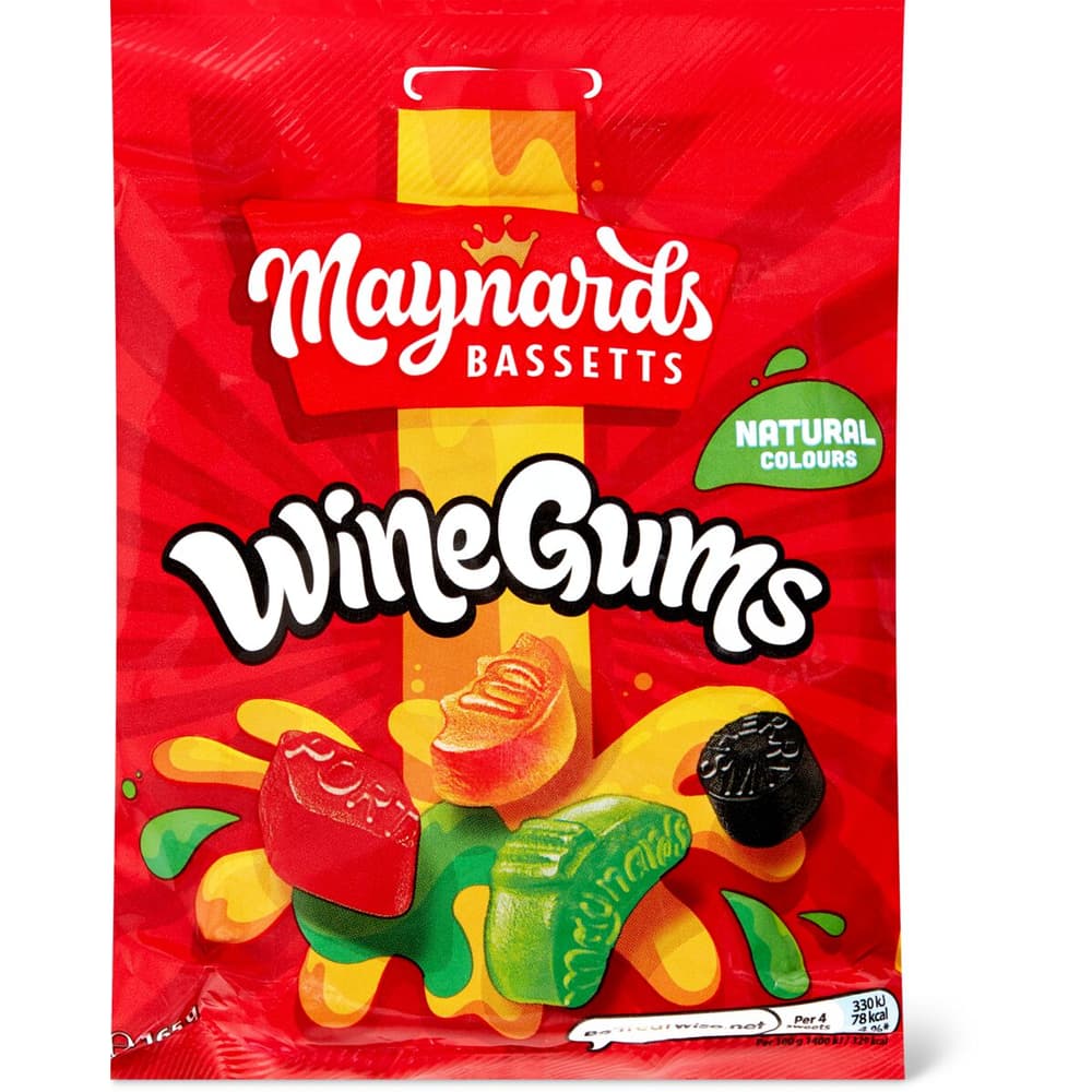 Maynards Wine Gums natural colours • Migros Online