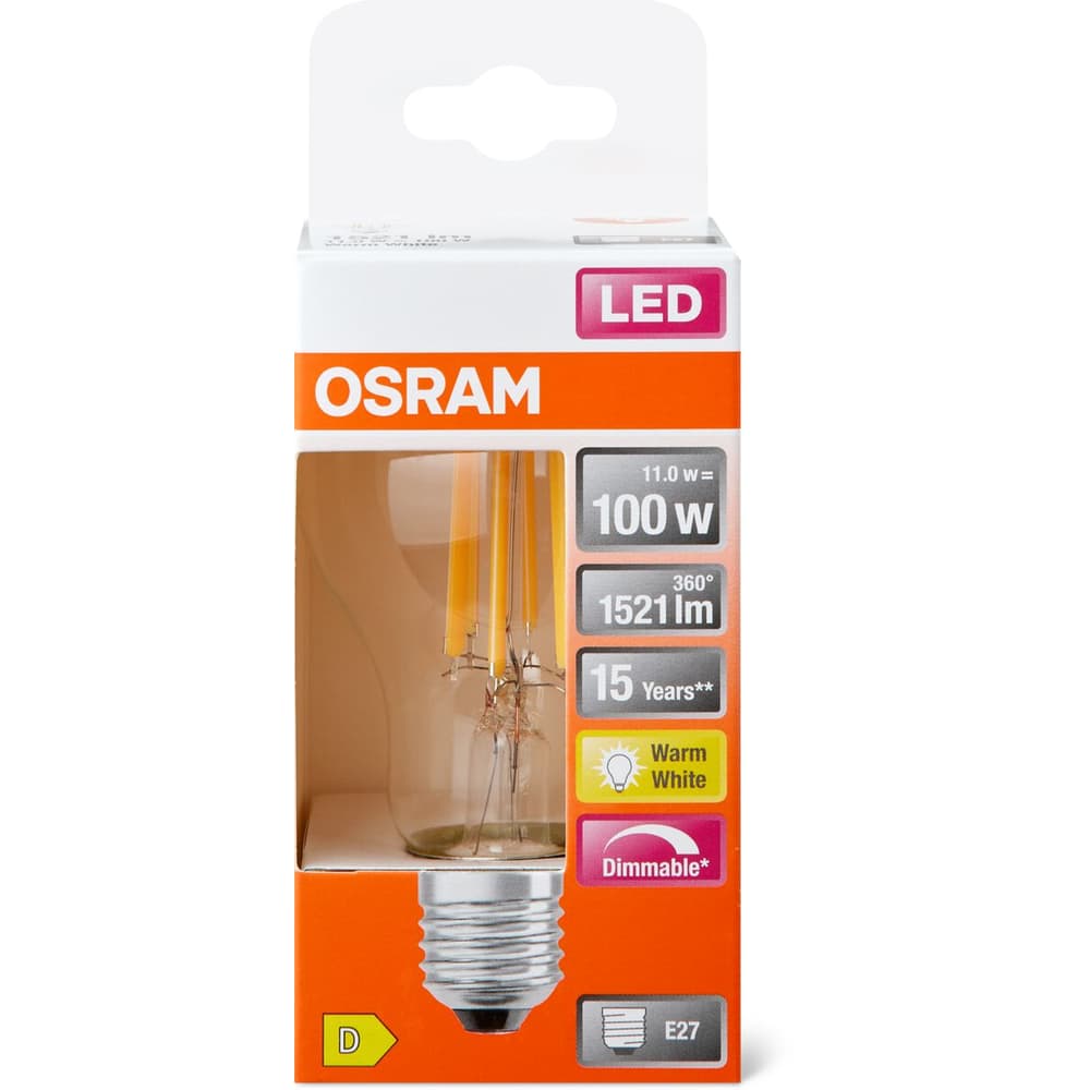 Osram · LED Retrofit CLASSIC A100 DIM 2700K E27 • Migros