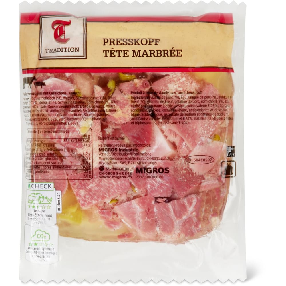 Tradition Presskopf • Migros