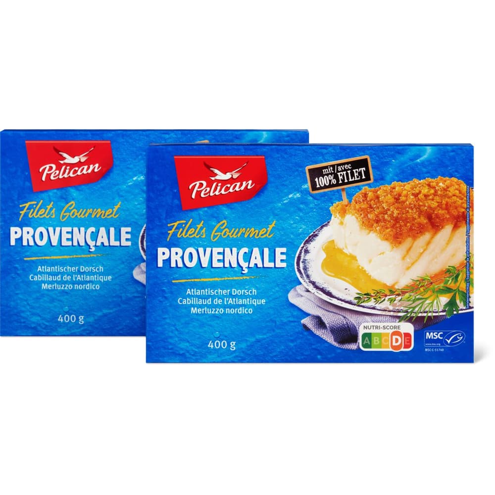 Pelican MSC · Filets Gourmet à la Provençale · Atlantic cod • Migros Online