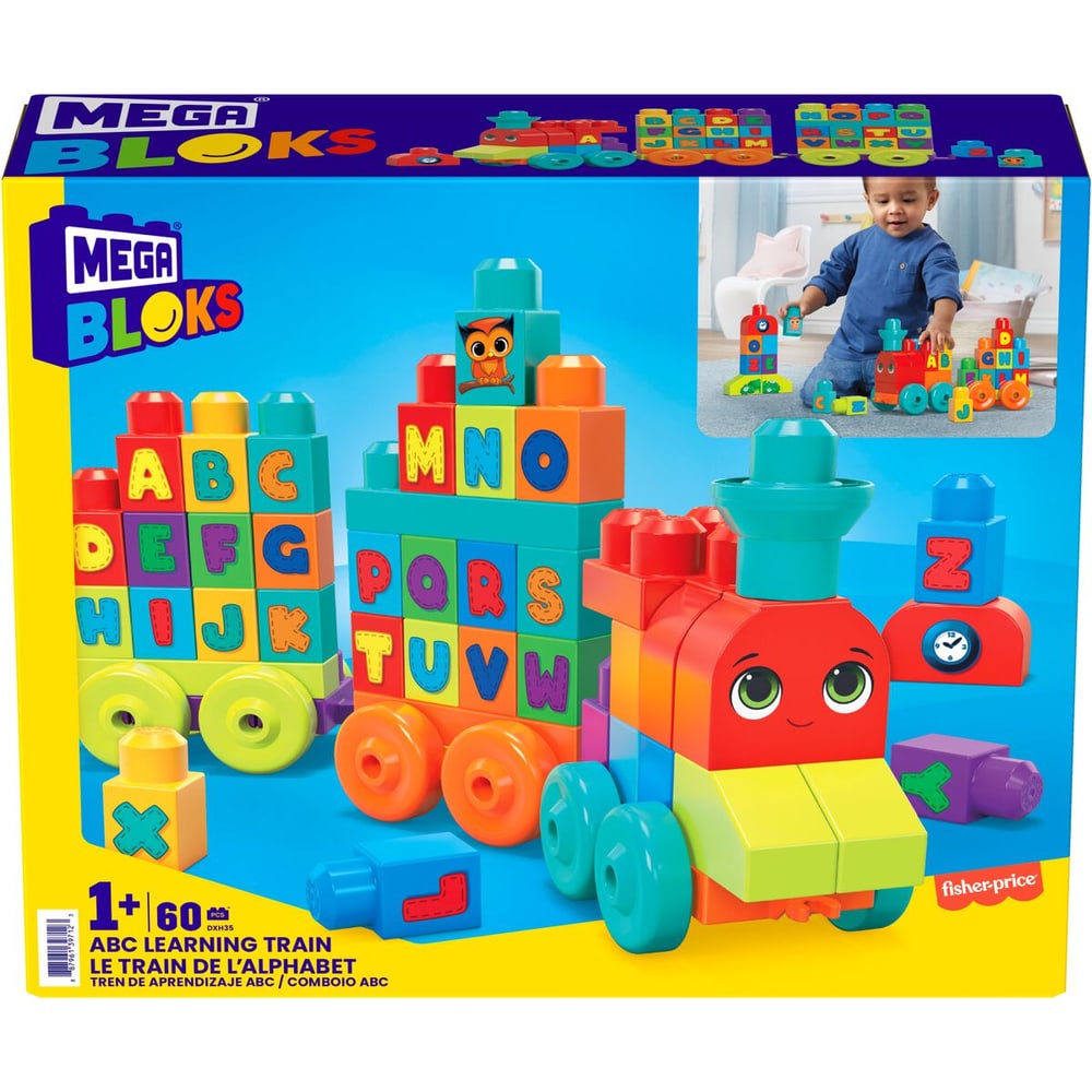 MEGA BLOKS DXH35 ABC LERNZUG 60 TEILE • Migros