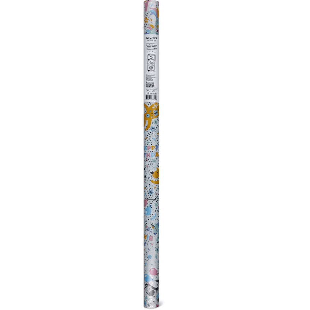 Geschenkpapier 3m x 70cm • Migros