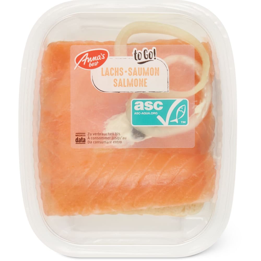 Anna's Best · Anna's Best ASC canapé au saumon • Migros