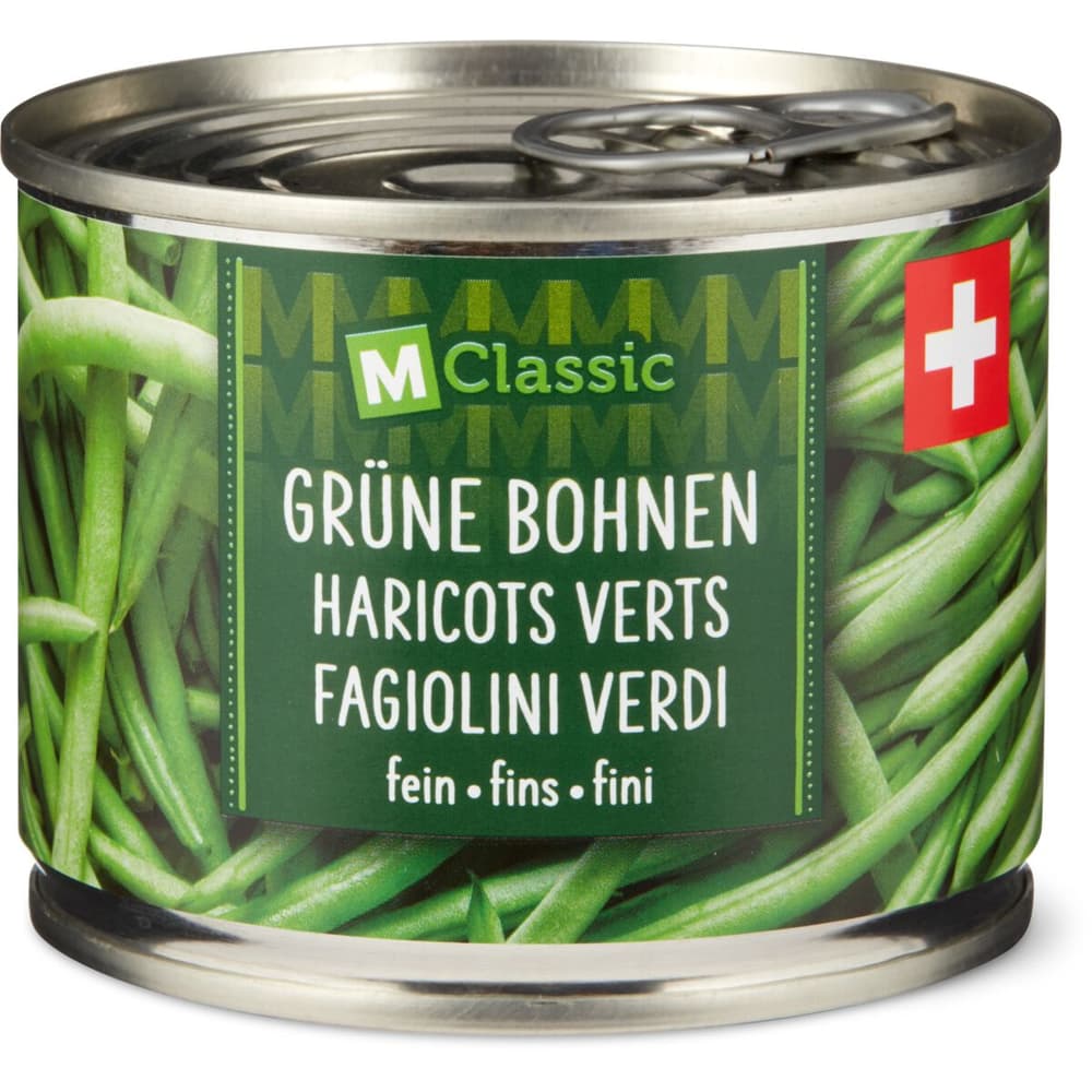 M-Classic · Haricots verts · Fins • Migros