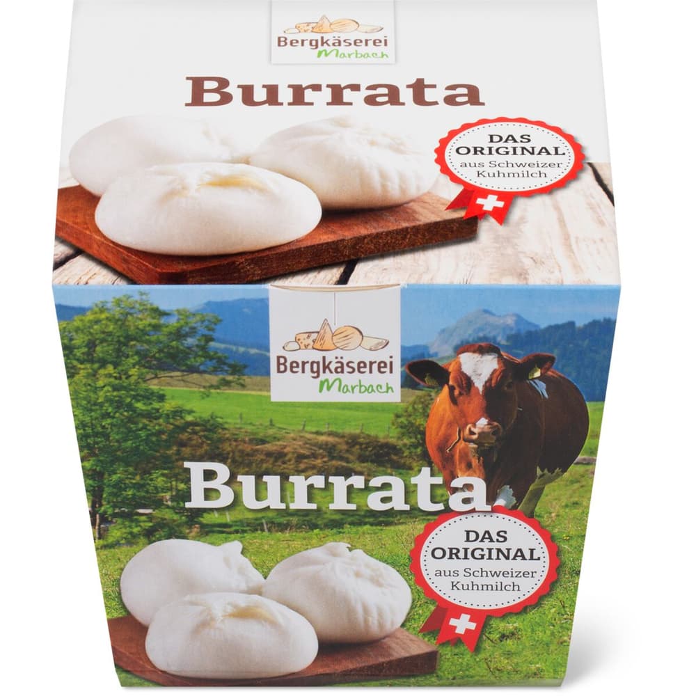 Burrata suisse • Migros