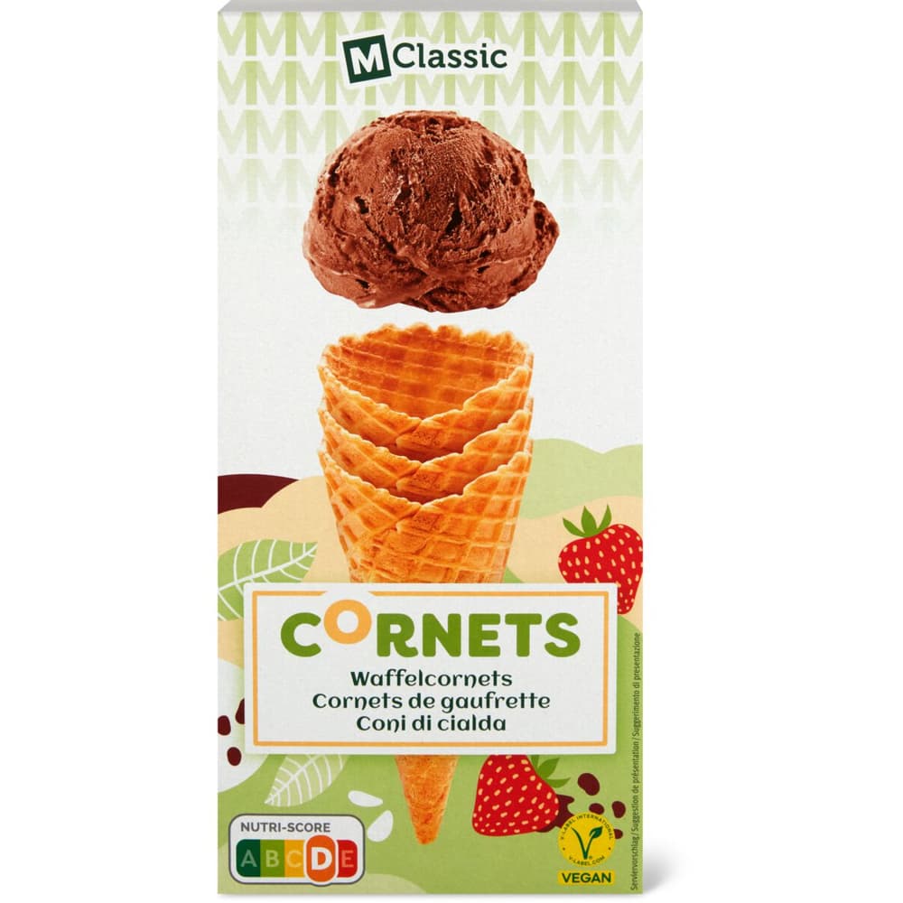 M-Classic · wafer cones • Migros