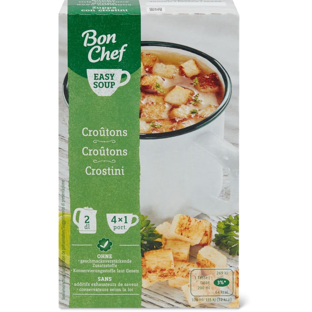 Bon Chef Easy Soup · soup · Croûtons • Migros