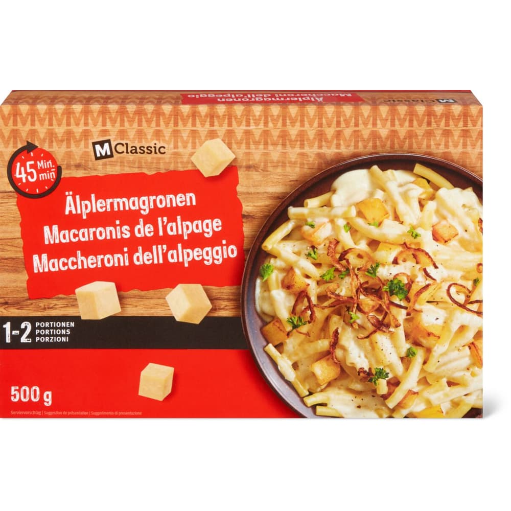 M-Classic · Älpler Magronen · mit Käse • Migros Online