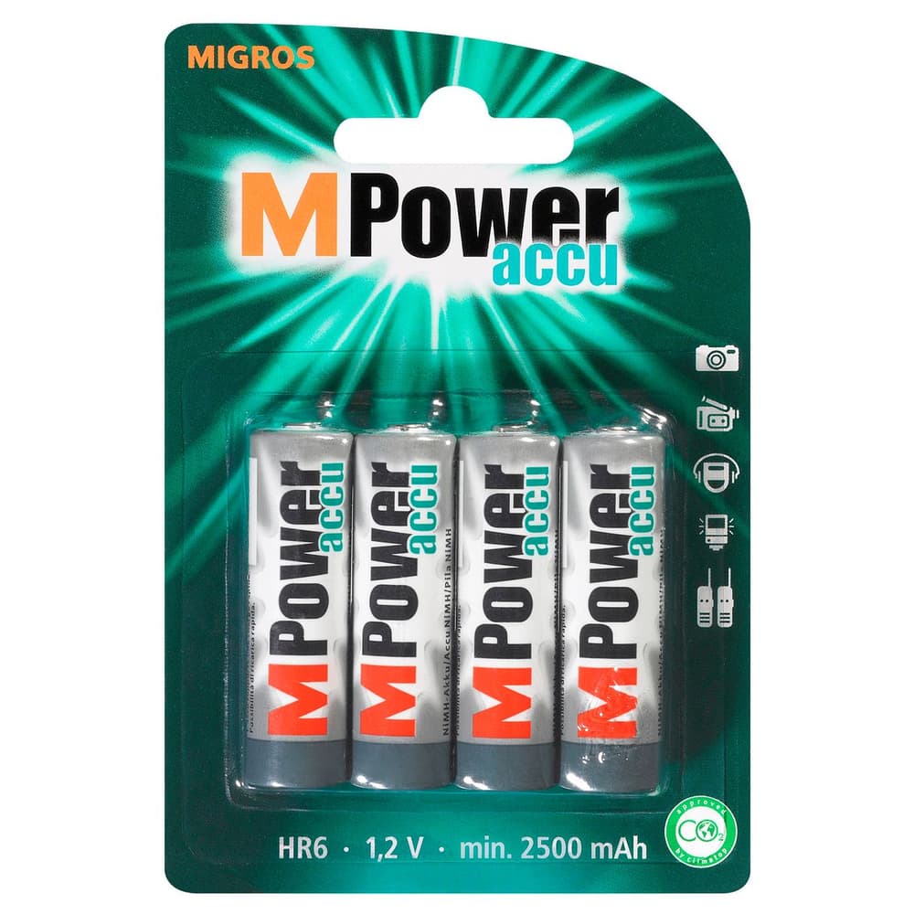 Accu AA / HR6 2500mAh • Migros