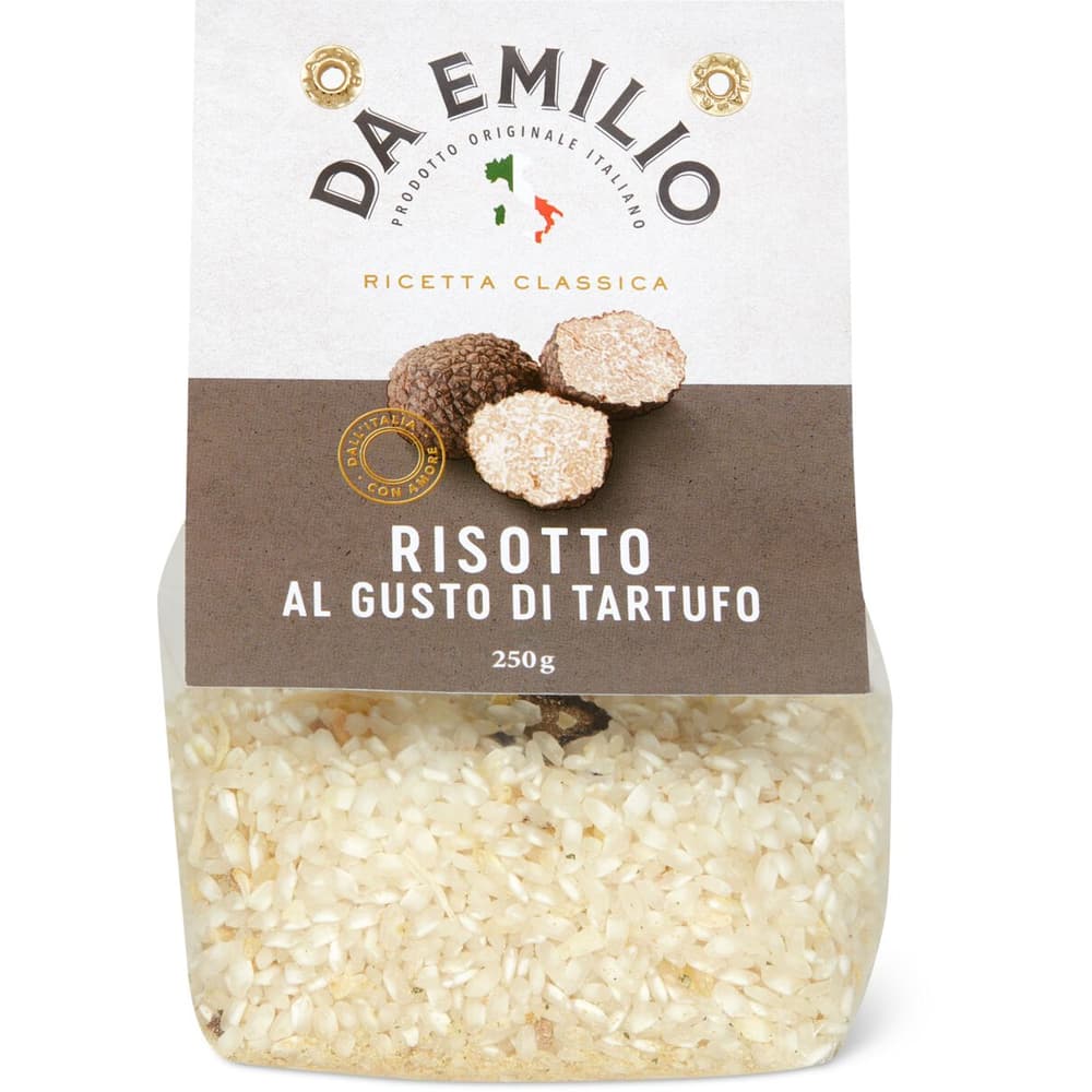 Da Emilio · Risotto · al gusto di tartufo • Migros