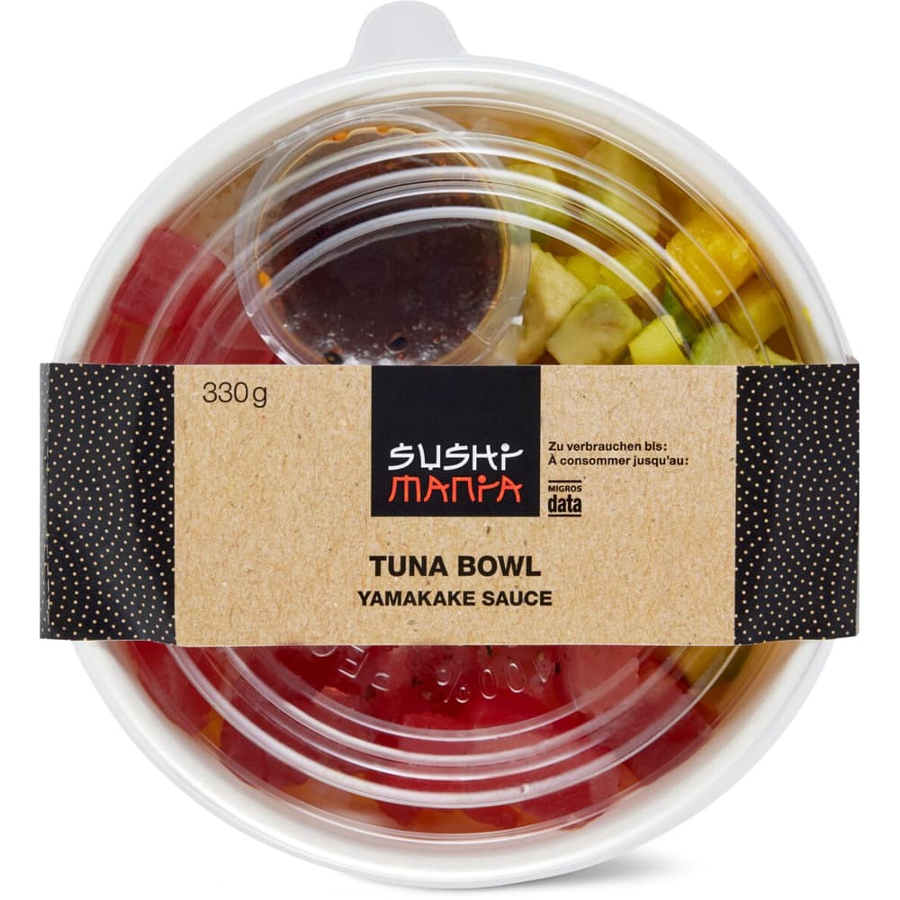 Sushi Mania · Poke Bowl · Thunfisch & Yamakake-Sauce • Migros Online