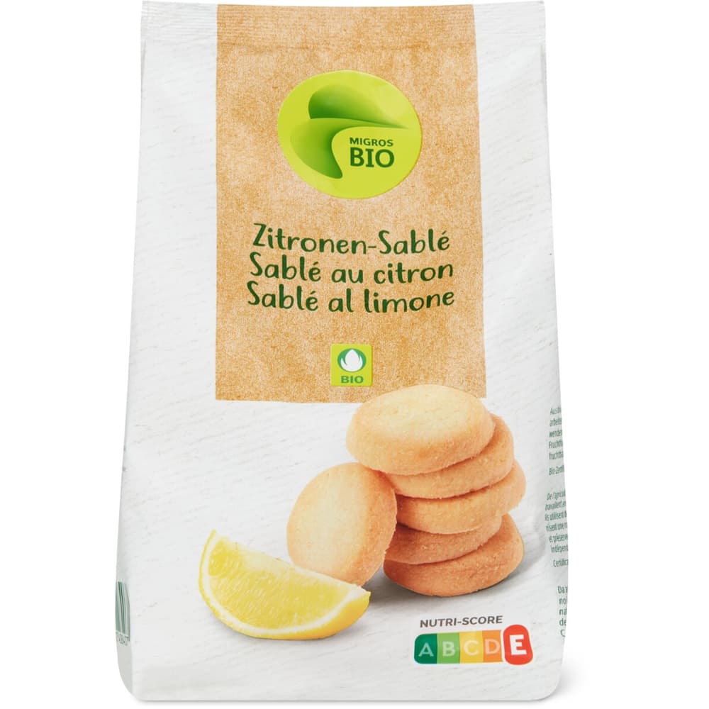 Migros Bio · sablé al limone • Migros