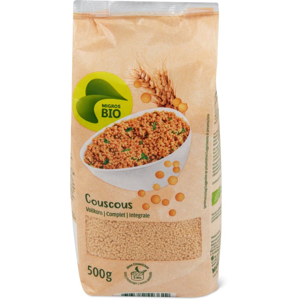 Migros Bio · Whole grain Couscous • Migros Online