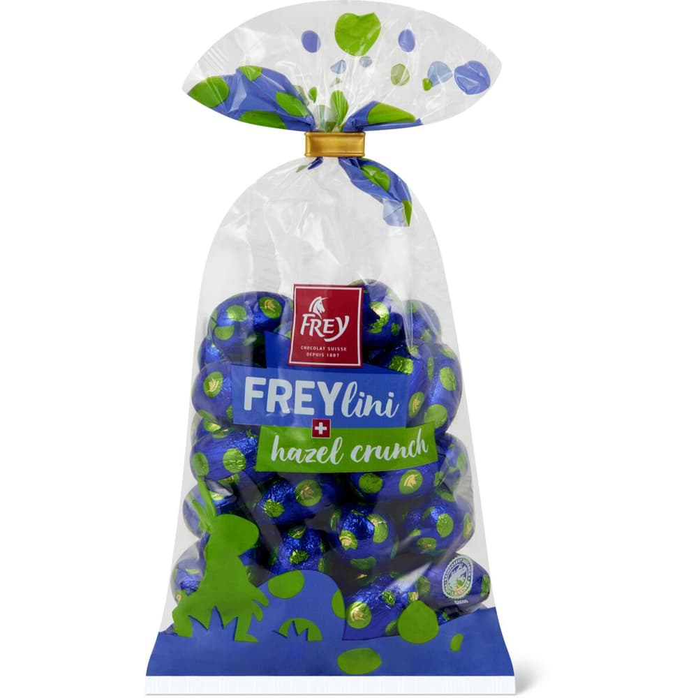 Frey Freylini · chocolate eggs · with hazelnut brittle filling • Migros