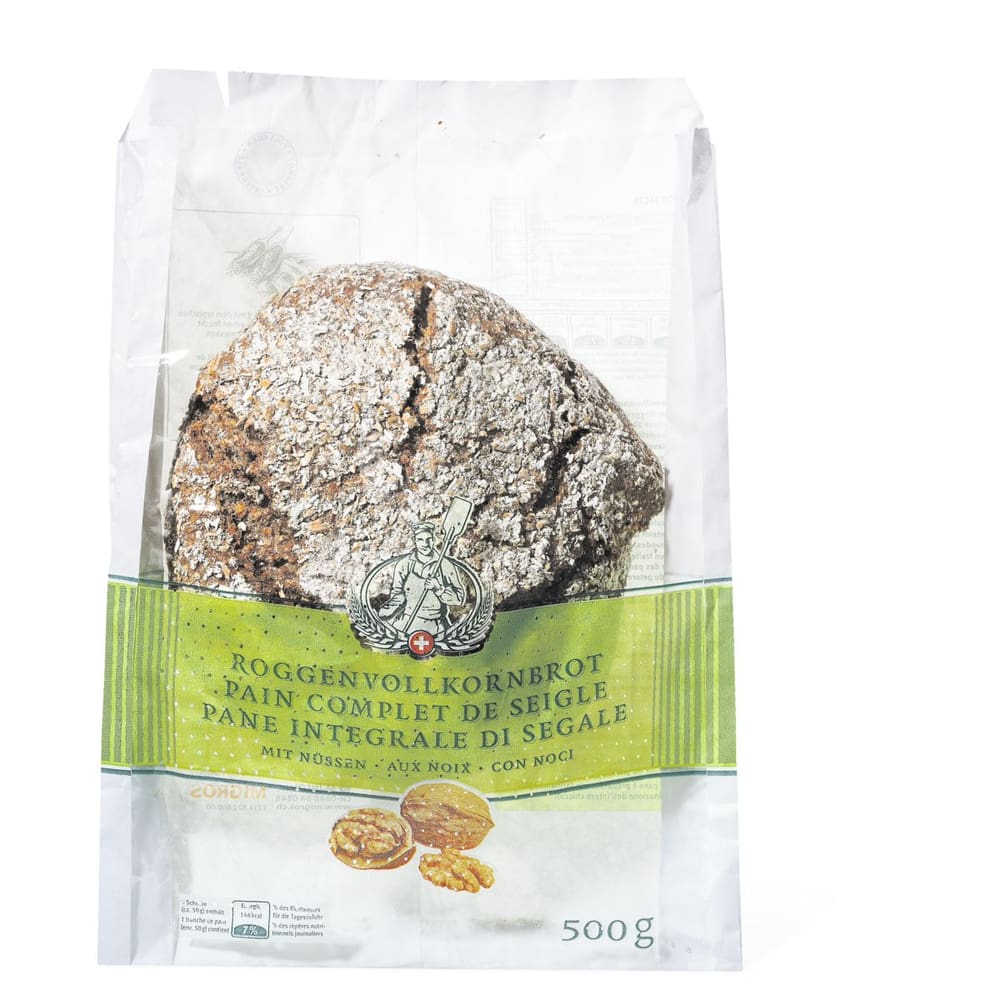 Pane di segale integrale alle noci • Migros