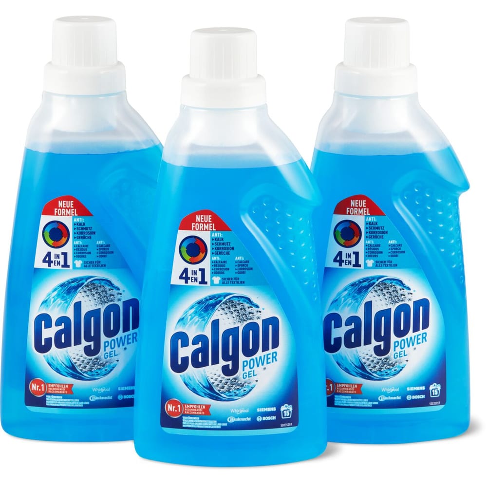 Calgon Power Gel · Gel anti-calcare • Migros