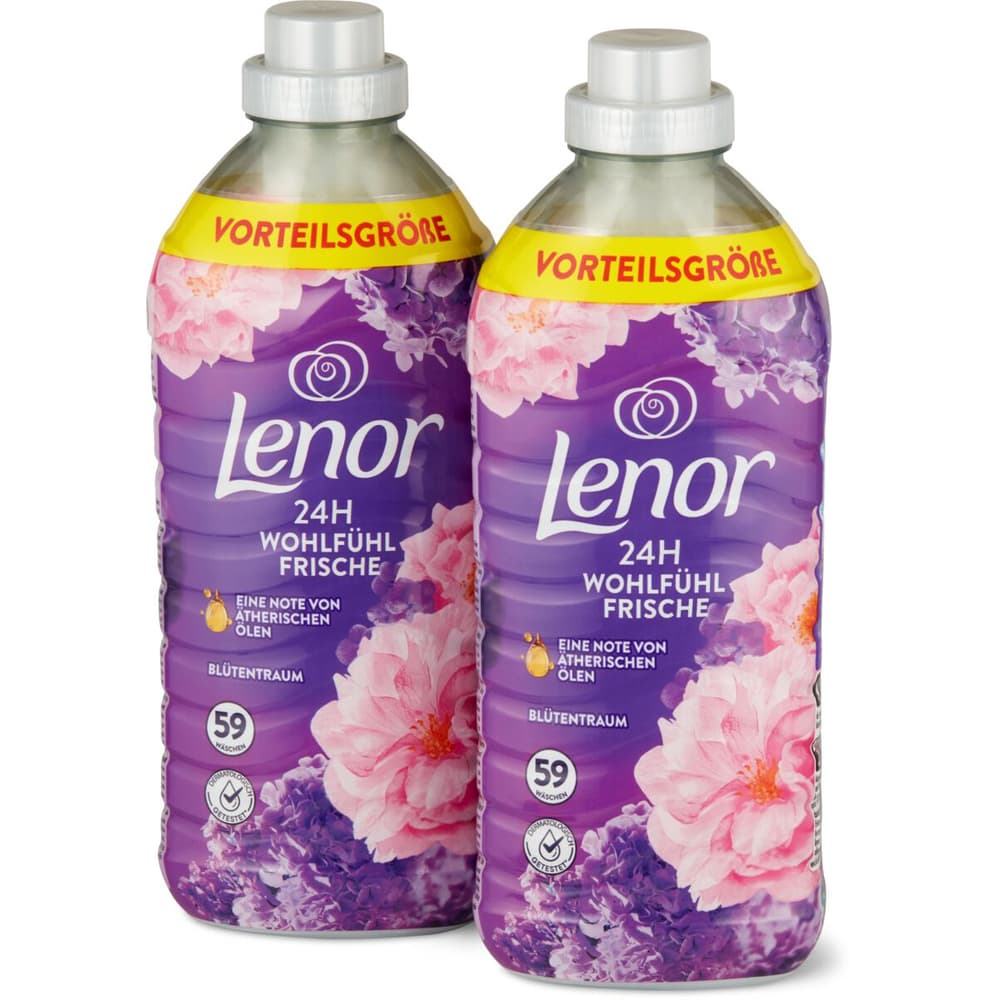 Lenor · Fabric softener · 2 x 59 wash cycles, Flower dream • Migros Online