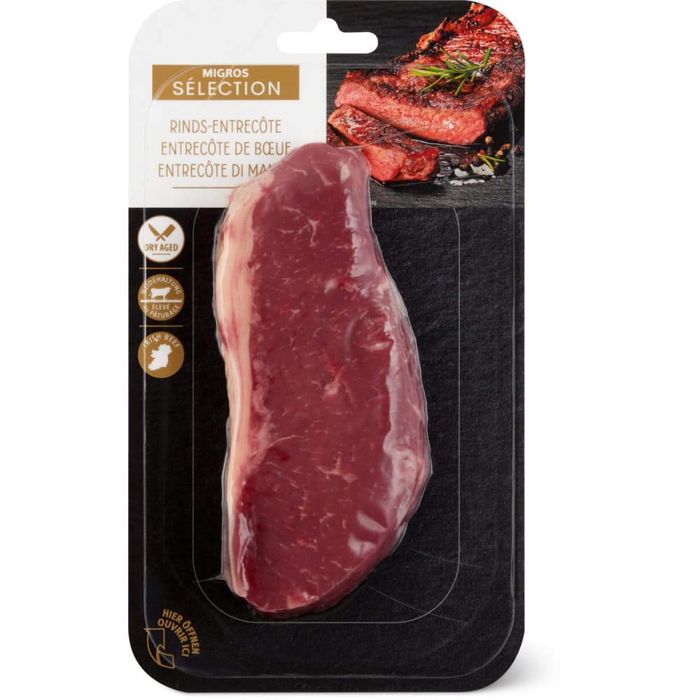 Sélection · Entrecôte irlandese di carne bovina • Migros