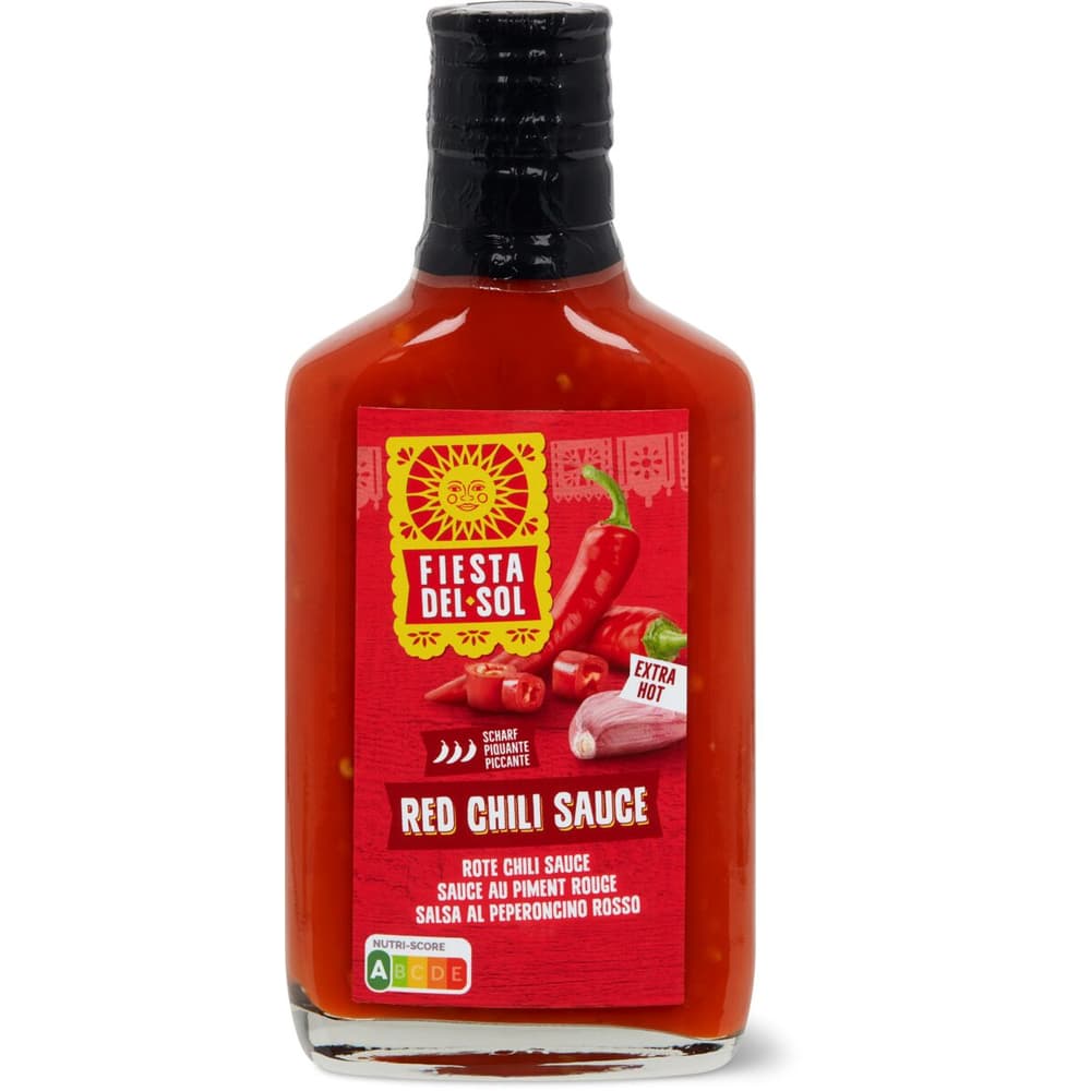 Fiesta del Sol · Rote Chili Sauce · Extra hot • Migros
