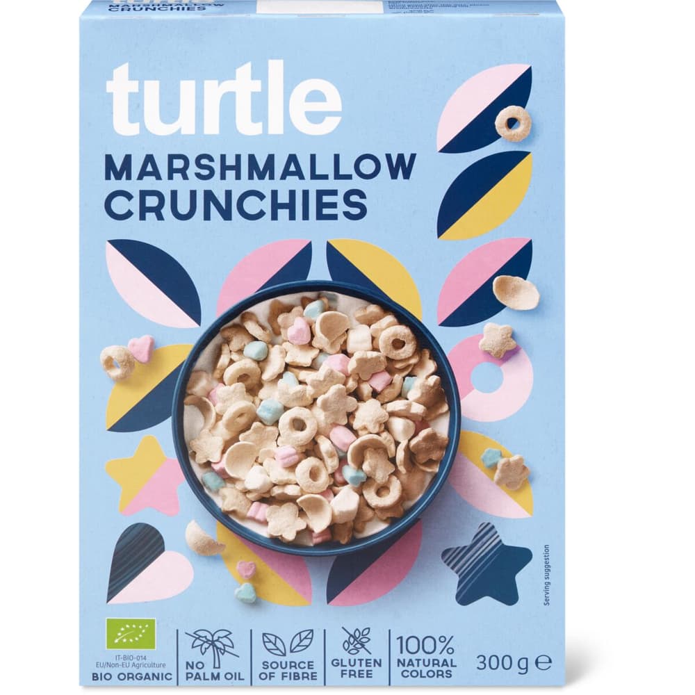 Turtle Bio · Cerealien · mit Marshmallow • Migros