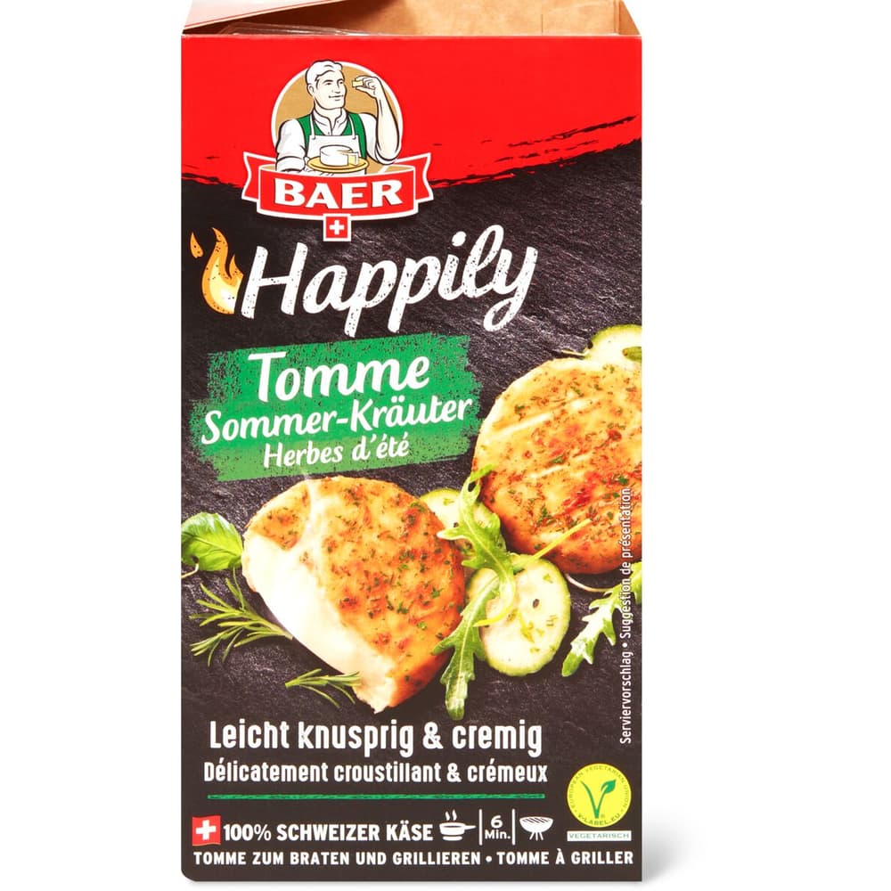 BAER · Happily Tomme soft cheese · Summer herbs • Migros Online