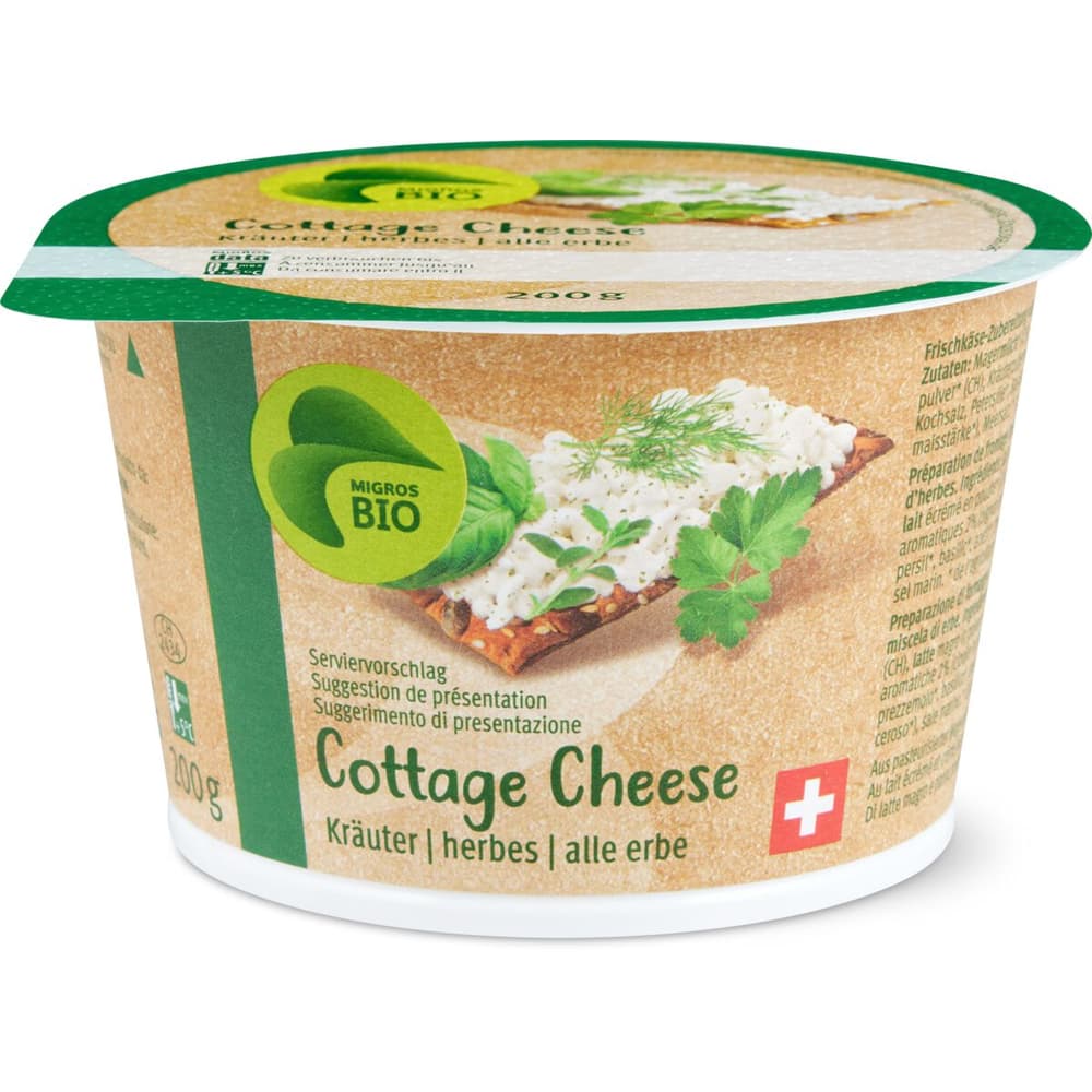 Migros Bio · Cottage Cheese · Herbs • Migros Online