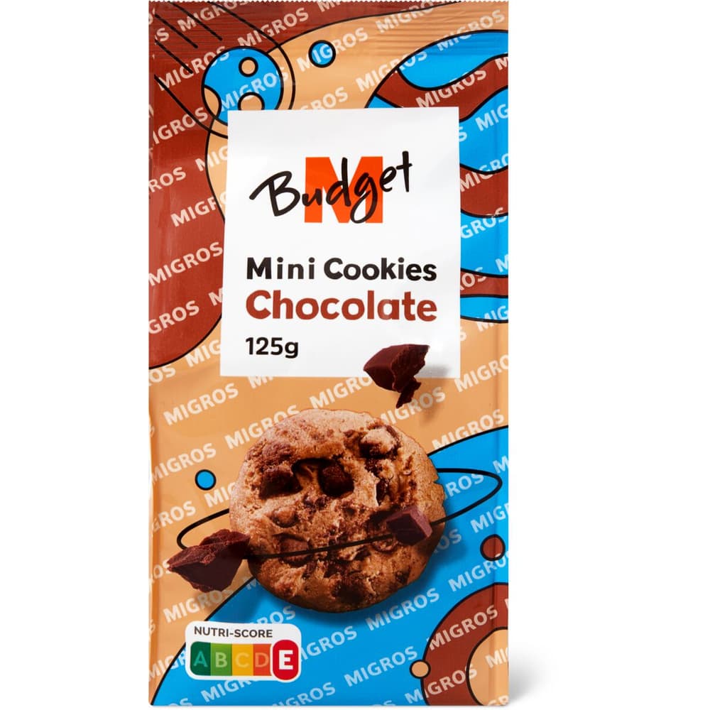 M-Budget · mini chocolate cookies • Migros