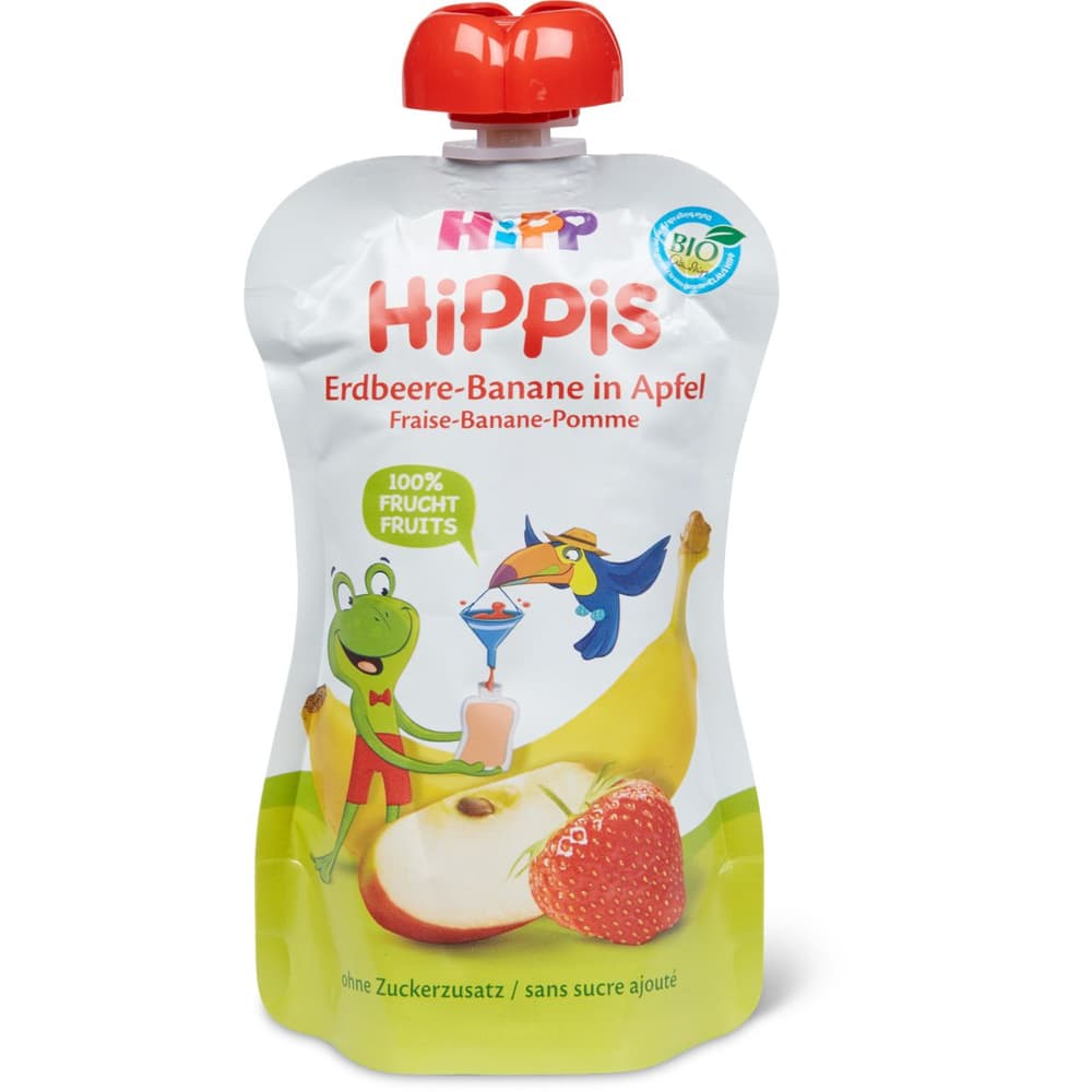 Achat HiPP Hippis · Gourde · Fraise, banane et pomme • Migros