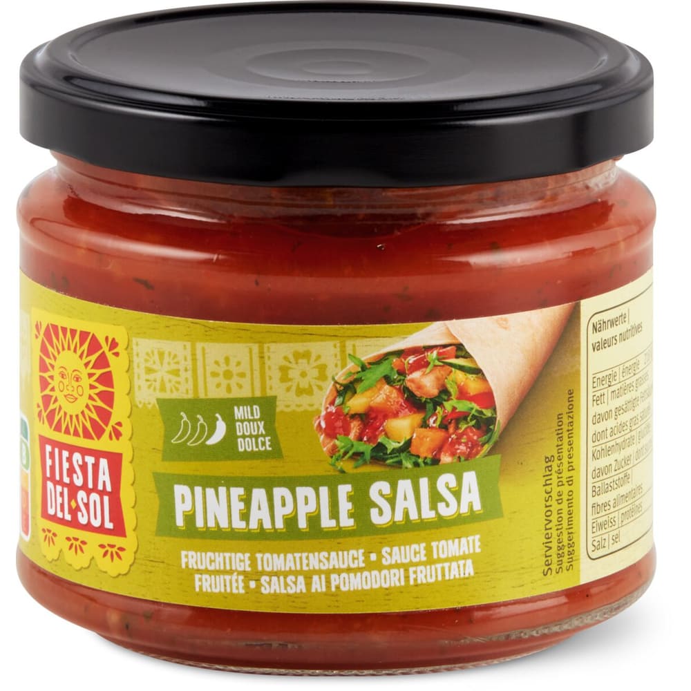 Fiesta del Sol · tomato sauce with pineapple · mild • Migros