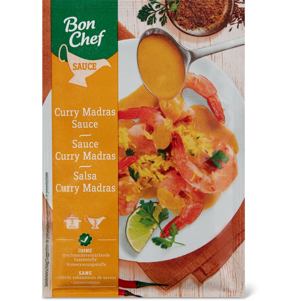 Bon Chef · Madras curry • Migros