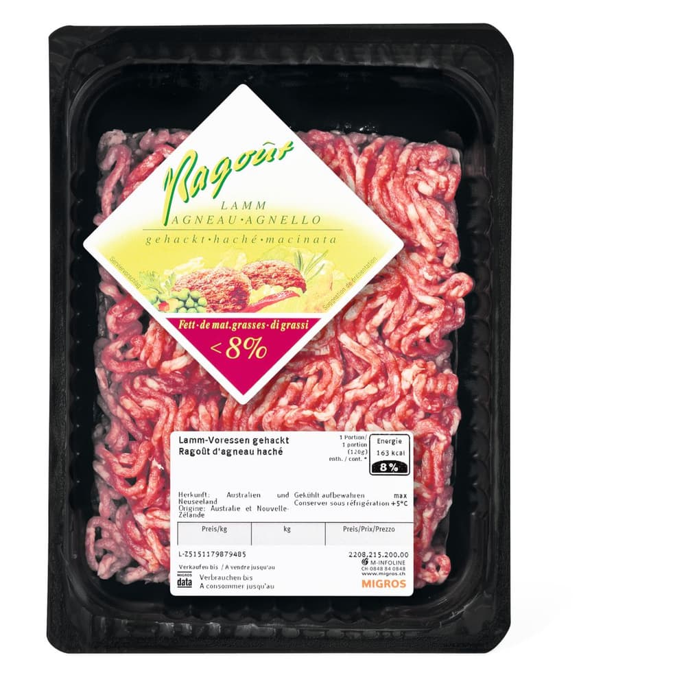 M-Classic · M-Classic ragoût d'agneau • Migros