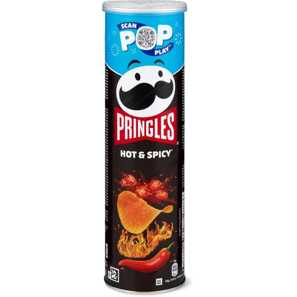 Pringles · Chips · hot &spicy • Migros