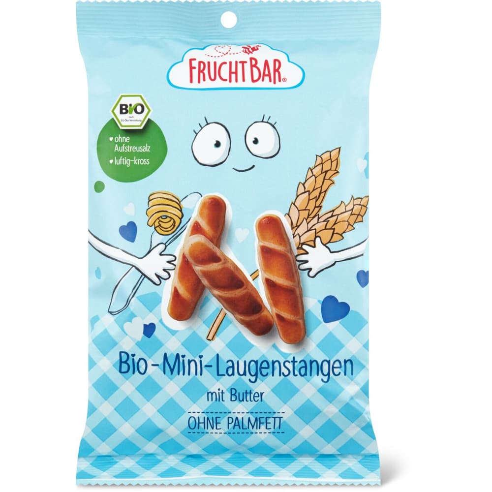Fruchtbar Bio · Buttered pretzel snack · From 12 months • Migros