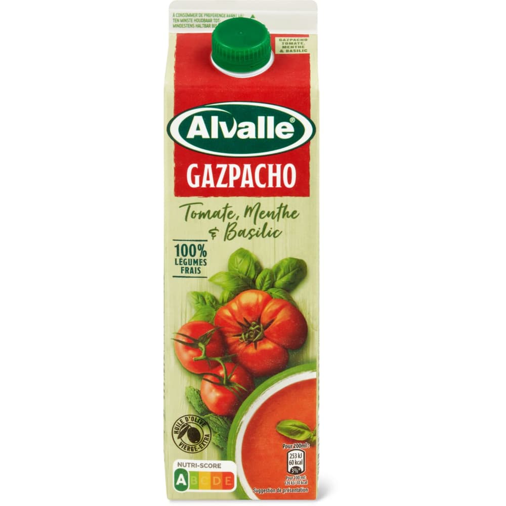 Alvalle Gazpacho · Mediterranean soup fresh vegetables · Provenzal ...