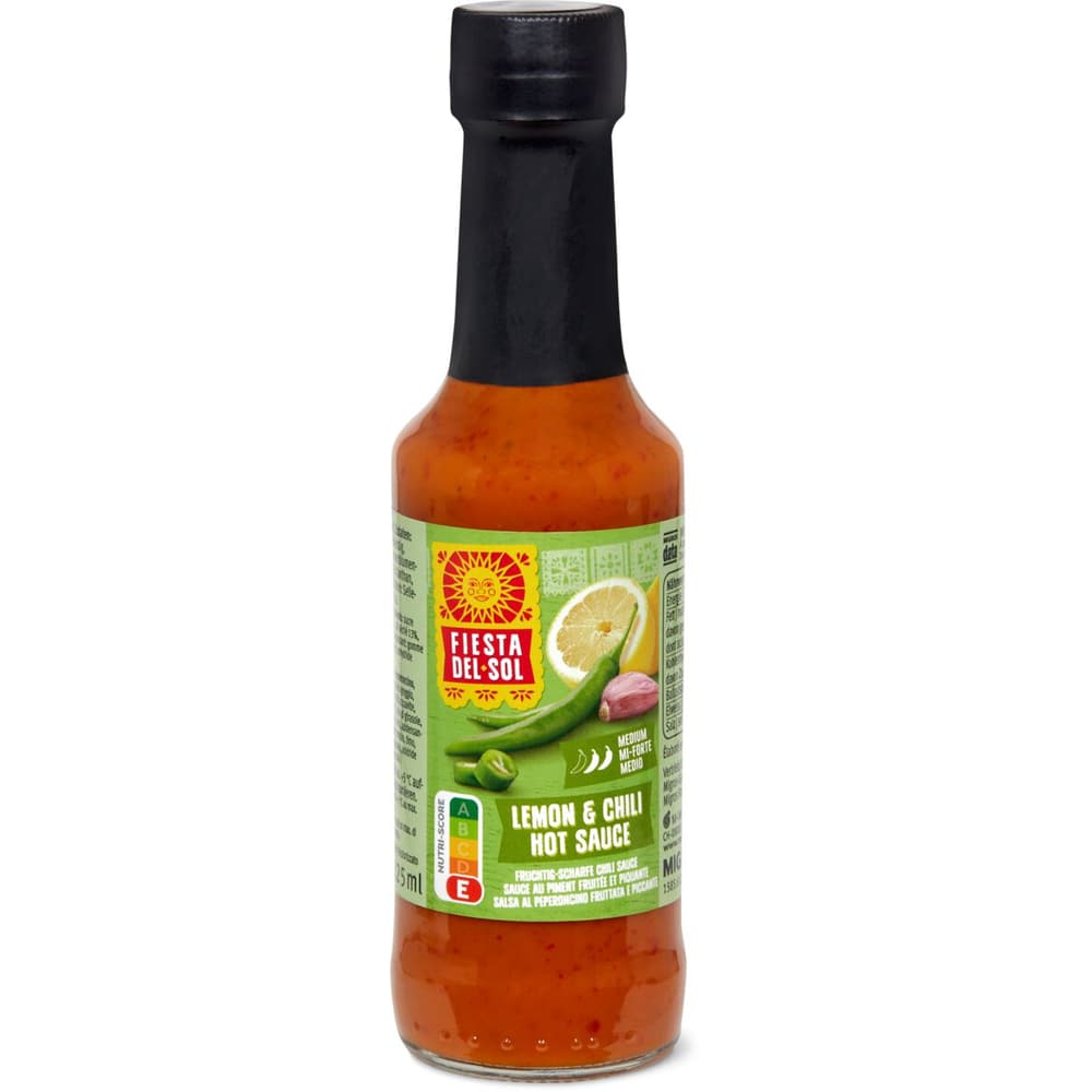 Fiesta del Sol · Fruchtig Scharfe Chili Sauce · Medium • Migros
