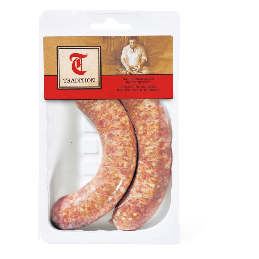 Tradition - Charci · Tradition Schweinsbratwurst • Migros