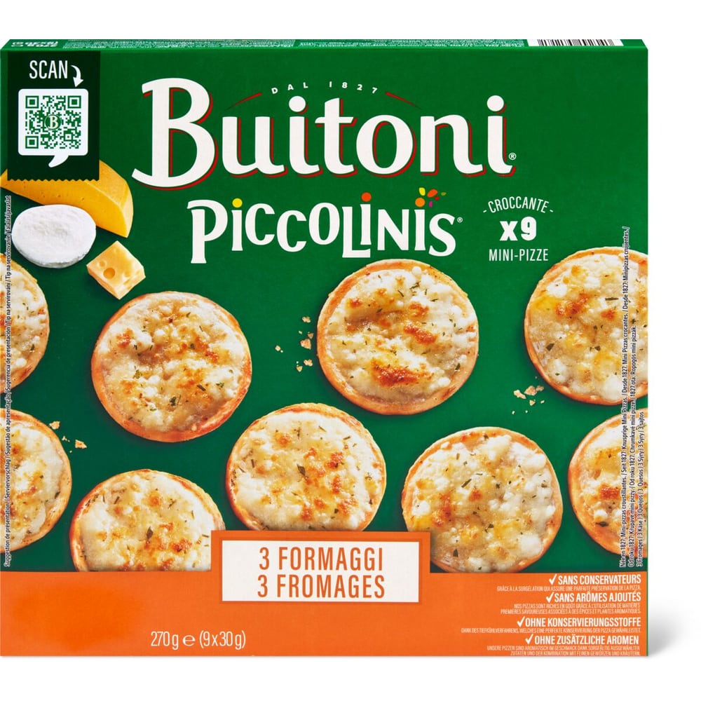 Buitoni Piccolini 3 Käse • Migros