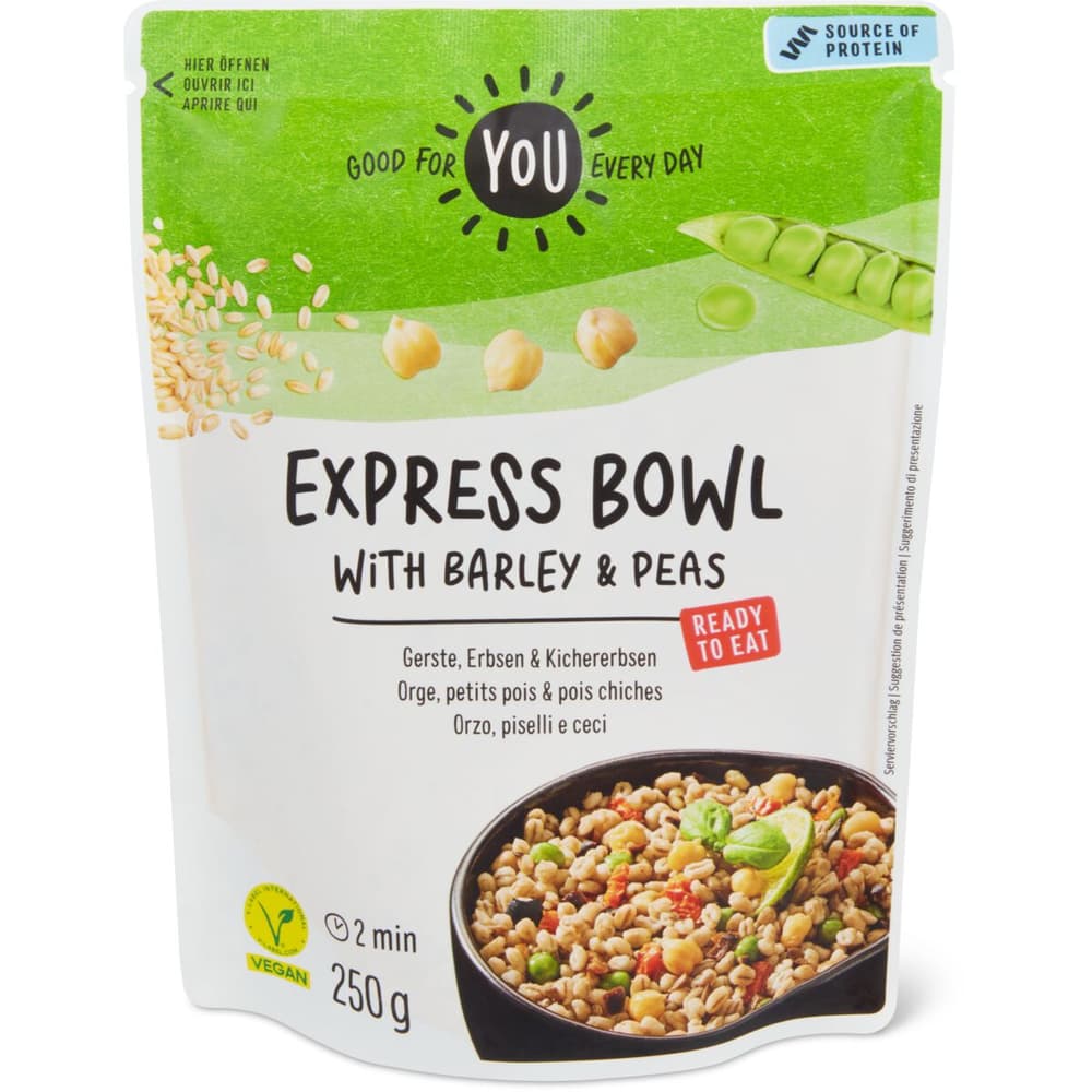 You · Barley & peas express bowl • Migros