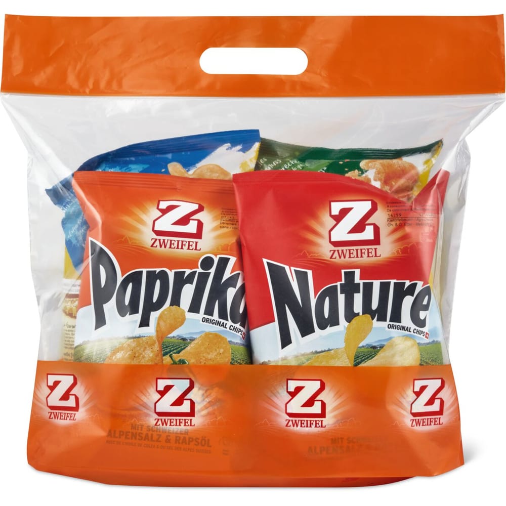 Zweifel Original · Chips · 4 packs • Migros