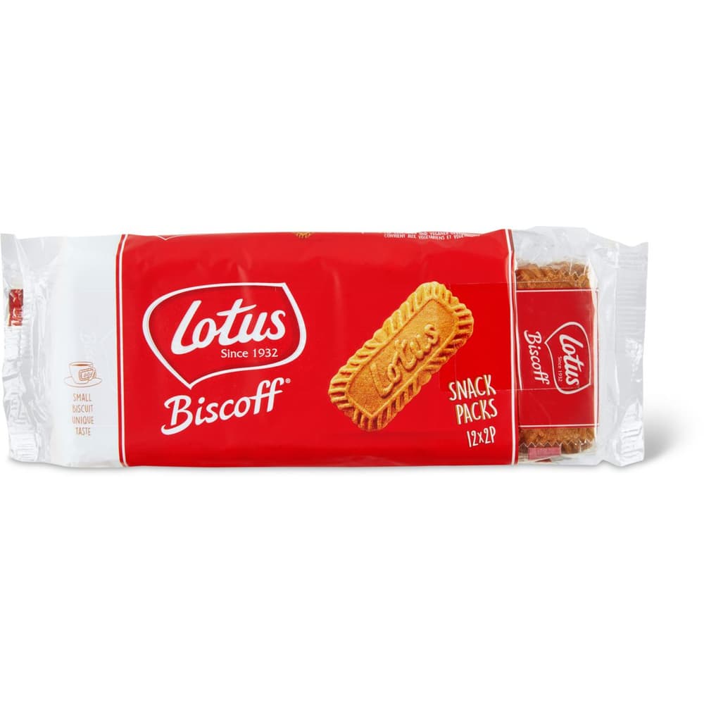 Lotus Biscoff · Snack Packs · Caramel • Migros
