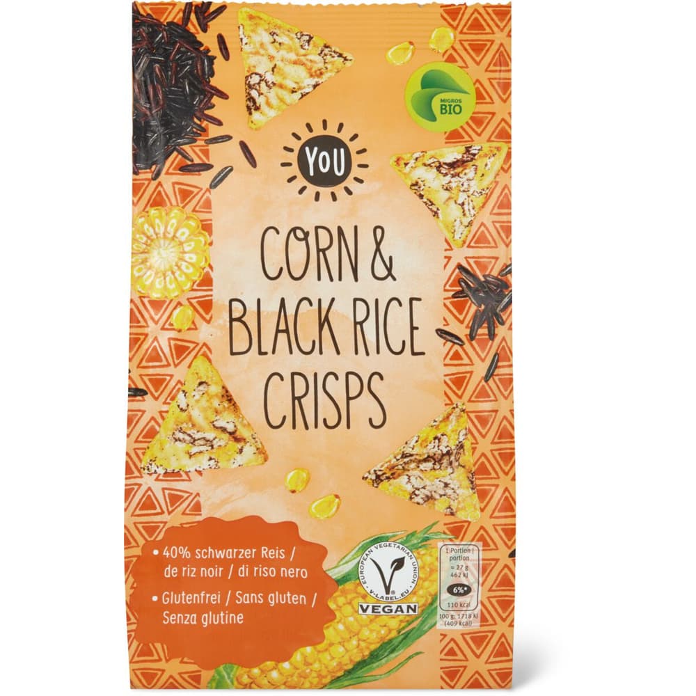 Kaufen Bio YOU Crisps Corn & Black Rice • Migros