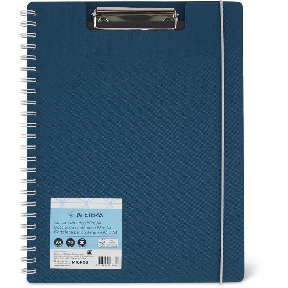 Acquista Papeteria Cartelletta per conferenze Wiro A4 • Migros