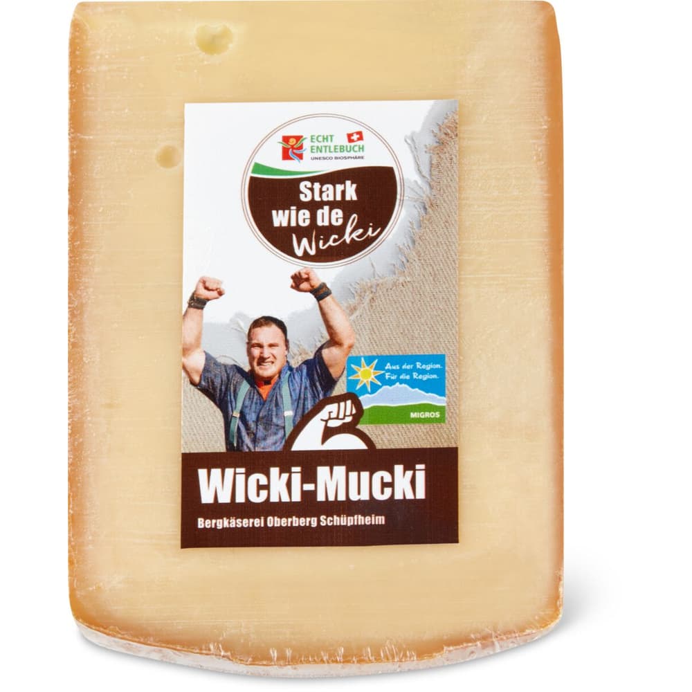 «Aus der Region.» Wicki Mucki, FP • Migros