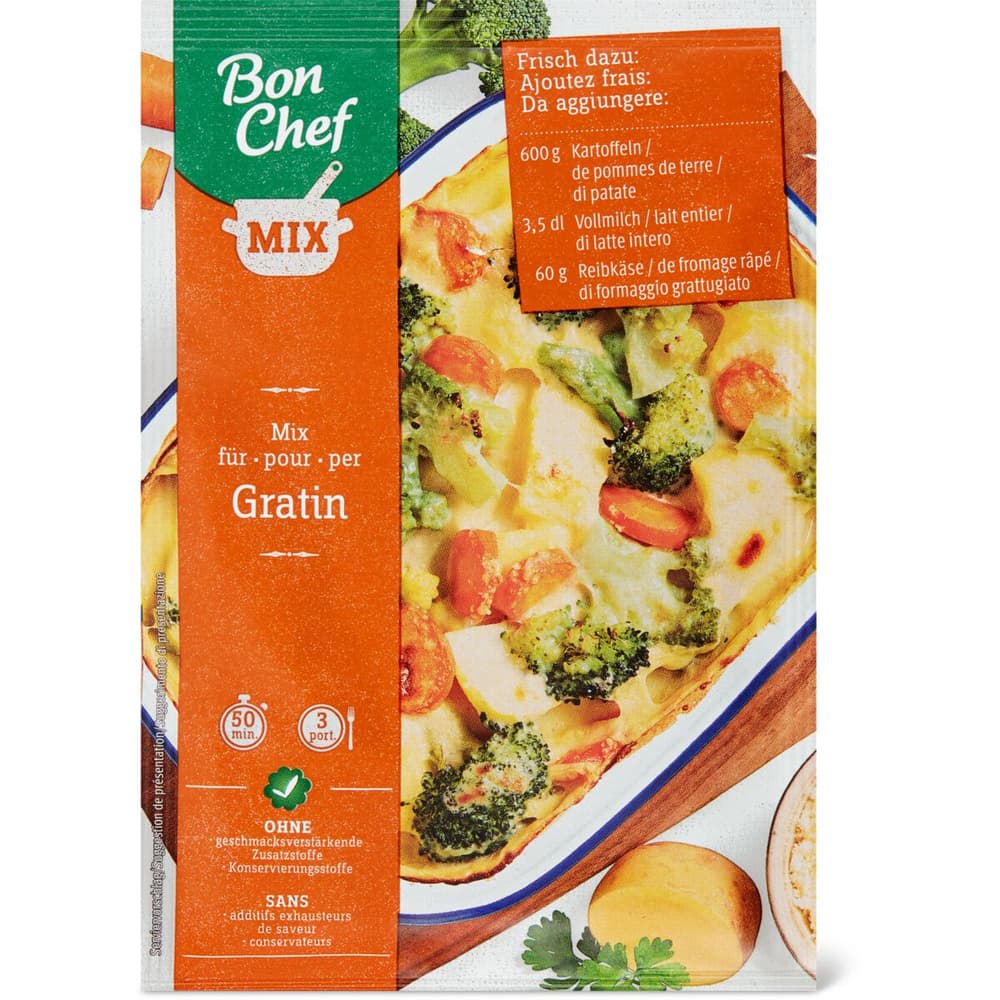 Bon Chef Mix · gratin sauce · dried • Migros