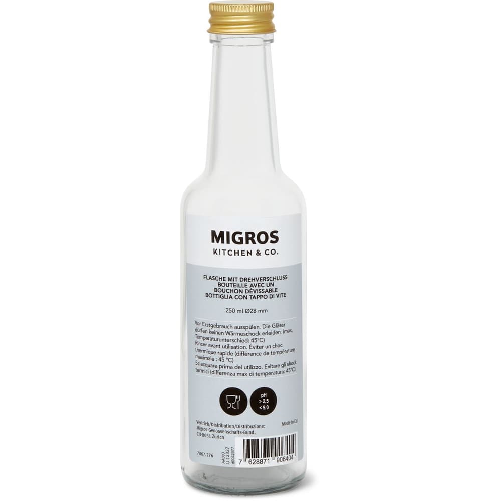 MIGROS KITCHEN & CO. · Bottle screw cap 250ml • Migros